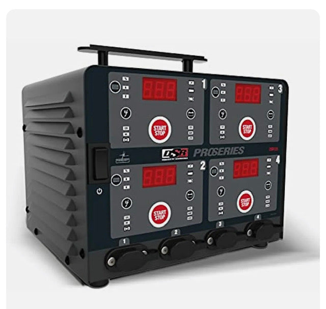 Battery Charger 4 Bank Charging Station