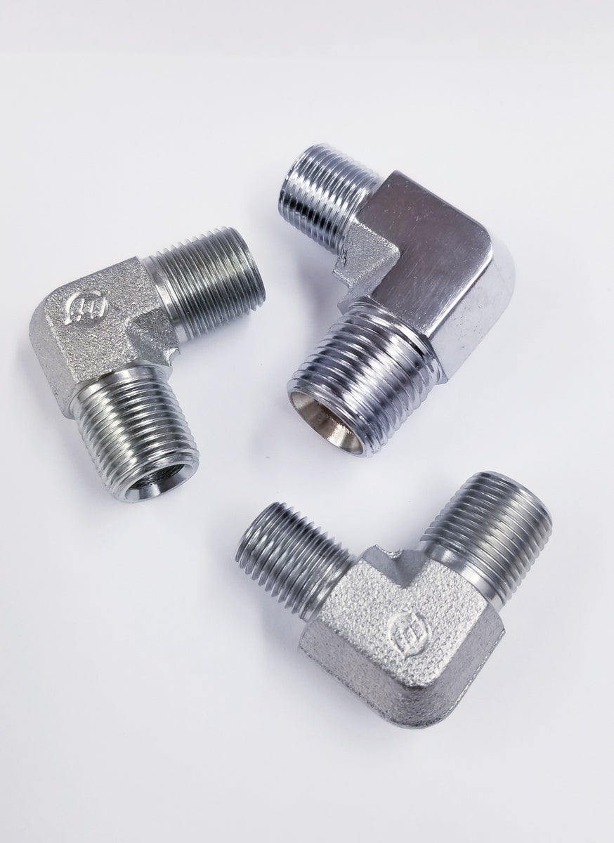 5500 Male Pipe Elbow 90 Degree – Hi-low Custom Hydraulics