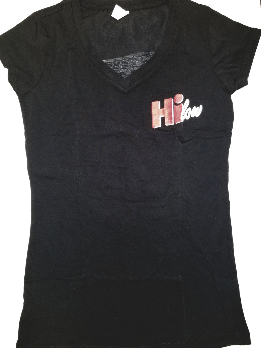 Hi-low ladies v-neck shirt – Hi-low Custom Hydraulics