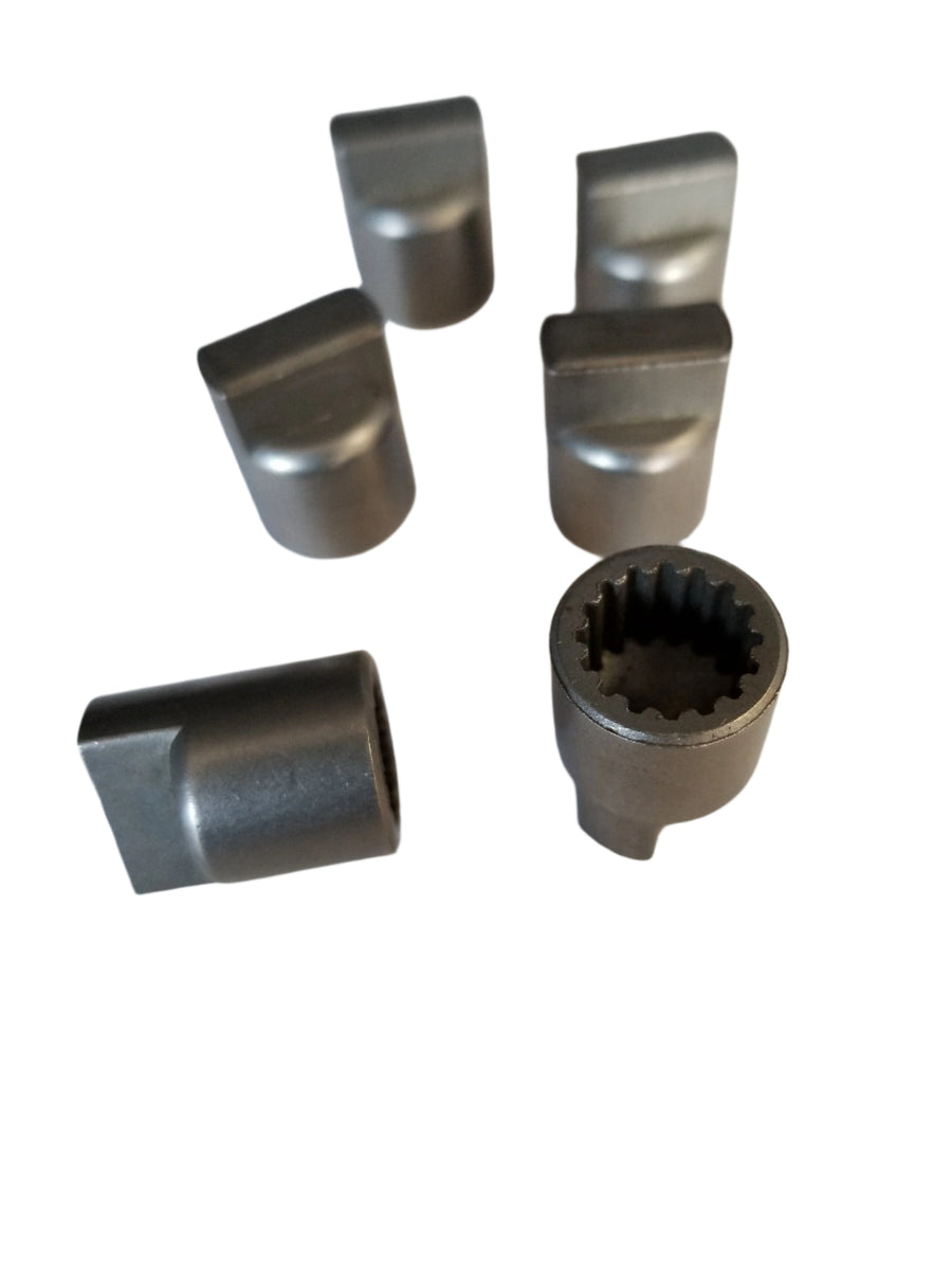 Coupler key Tang to 16 Spline – Hi-low Custom Hydraulics